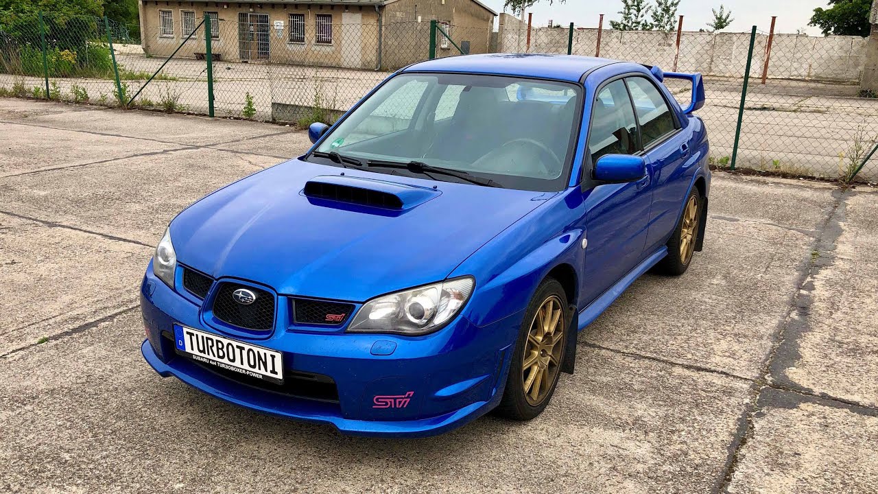 Dyno run stock 2007 Subaru Impreza WRX STi GDF hawk eye - YouTube