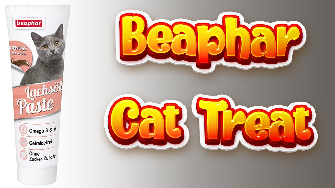 Beaphar salmon Paste cat treat | Catlitter.lk | Sinhala - YouTube