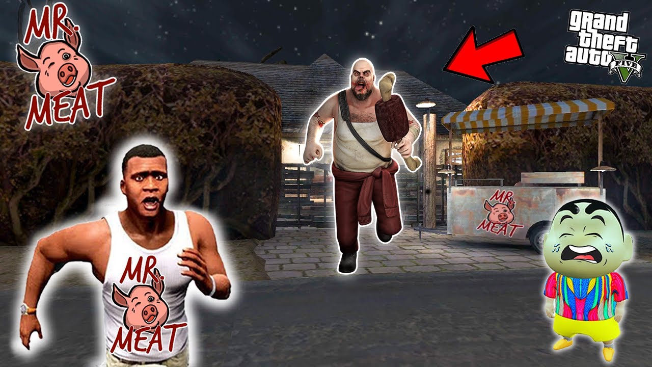 Franklin Fight with MR Meat Man For Escape Horror House For Save ...
