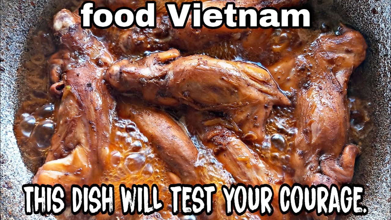 food Vietnam #34. go to market buy mouse, cook mouse meat with coconut ...