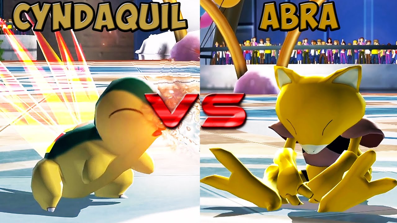 Pokemon battle revolution - Cyndaquil vs Abra - YouTube