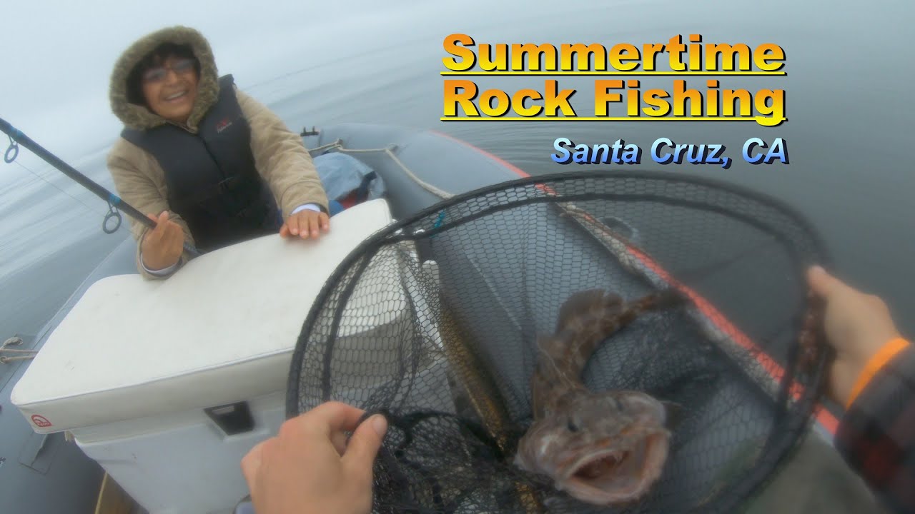 Summertime Rock Fishing - Santa Cruz, CA - YouTube