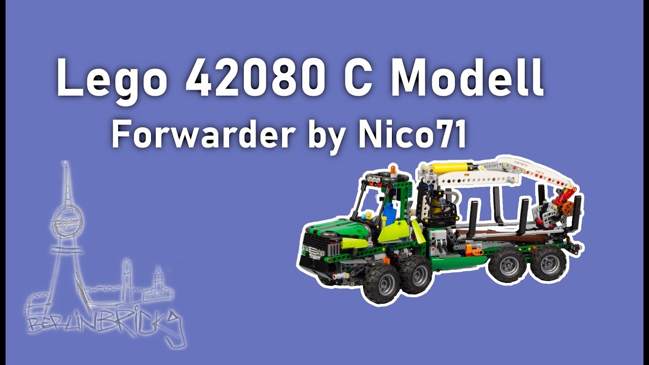 Bock auf MOC Lego Technic 42080 Forwarder C - Modell by Nico 71 Aufbau ...