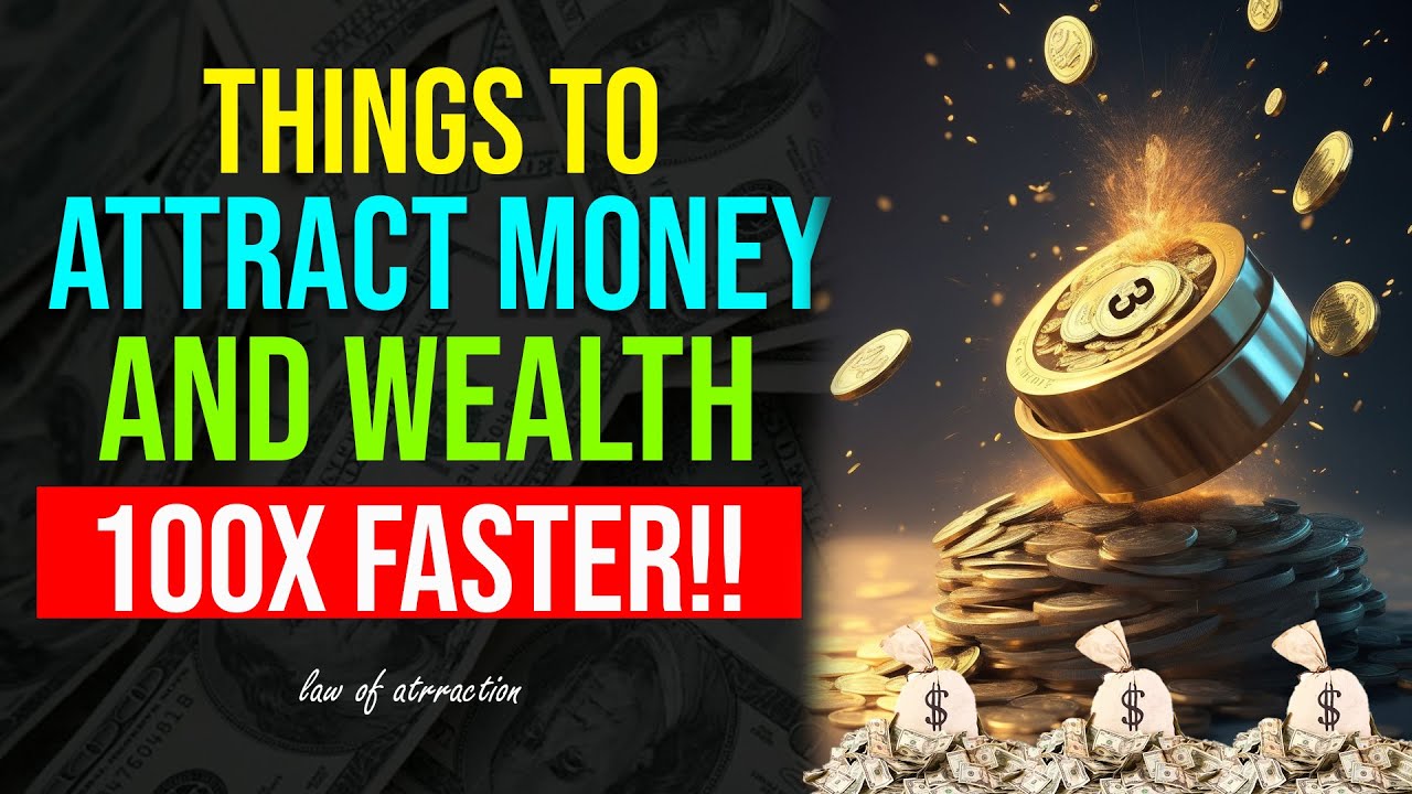 3 Things to Attract Money & Wealth FASTER - Law Of Attraction - YouTube