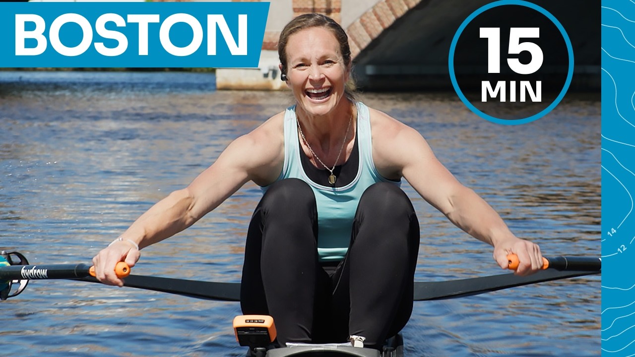 15-Minute "Discover Your Why" Rowing Workout in Boston - YouTube