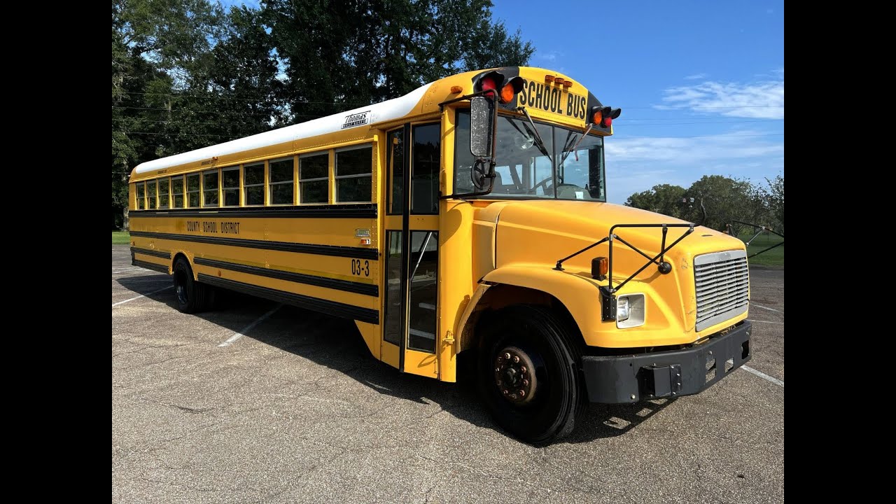 2003 Freightliner FS65 71 Passenger Thomas Built School Bus (232,984 ...