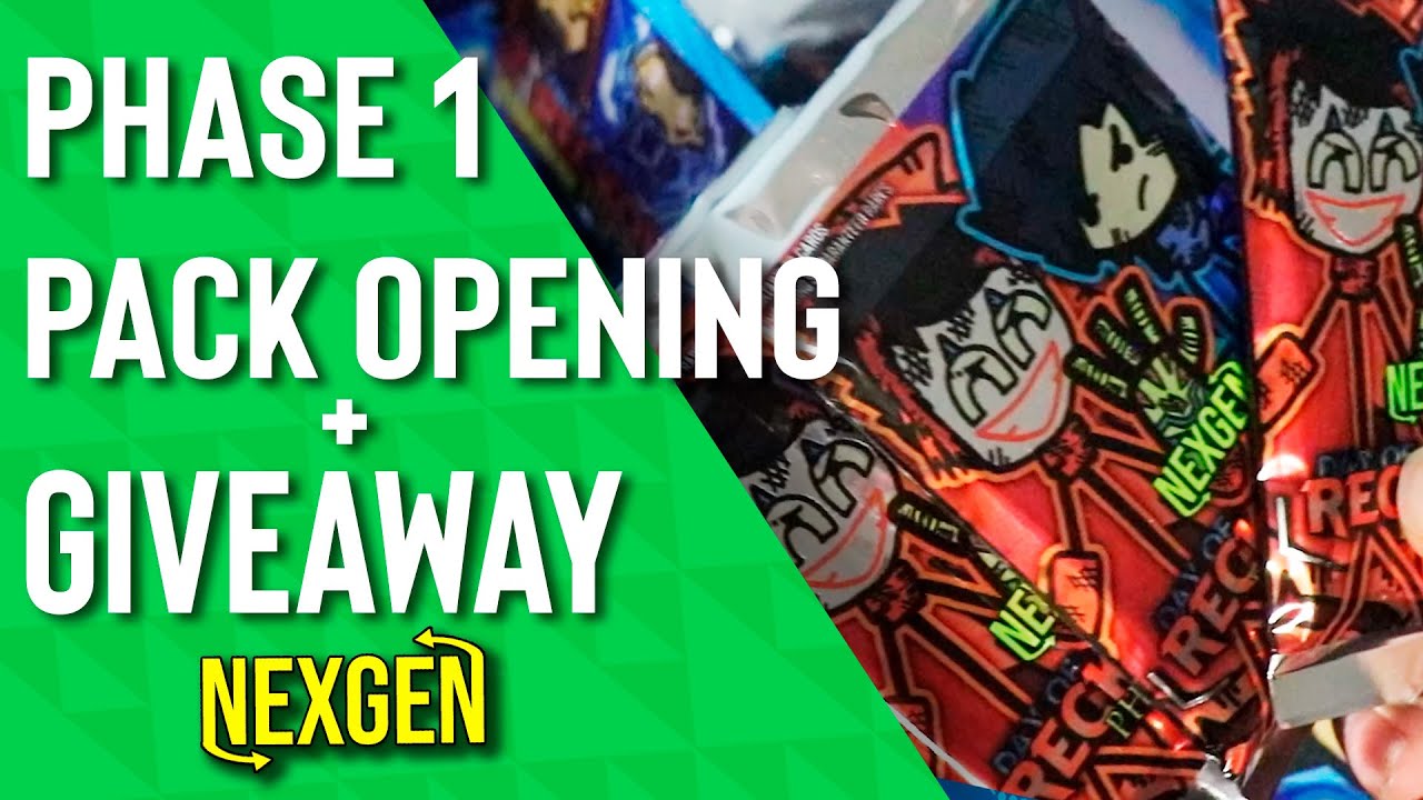 NEXGEN Pack Opening Giveaway - YouTube