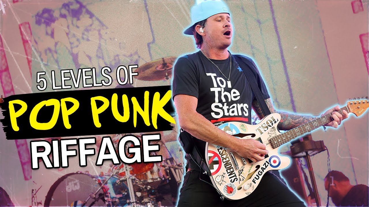 The 5 Levels Of Pop Punk Riffs - YouTube