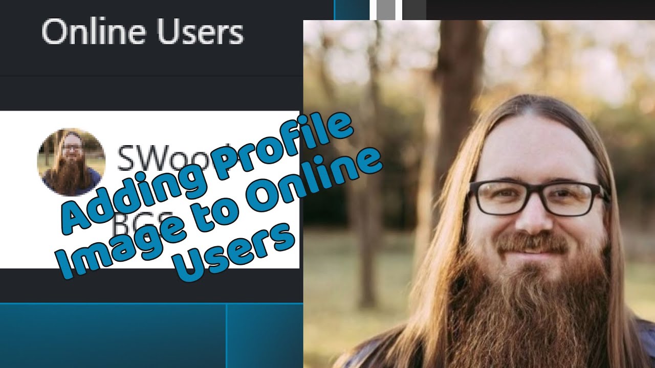 Adding Profile Image to Online Users - YouTube