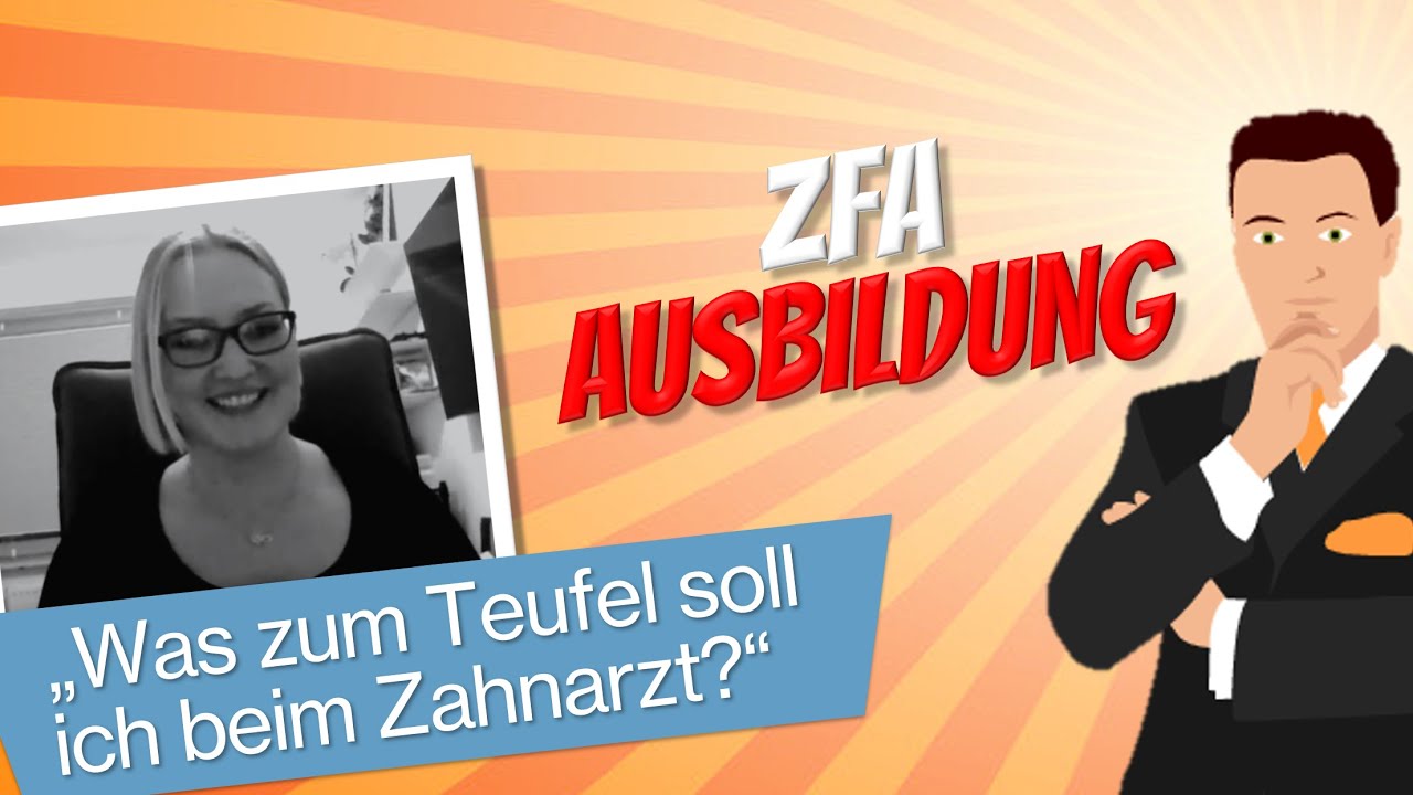 ZFA lernen – beste Entscheidung? JA! Erfahrene ZMP verrät, was 90% bei ...