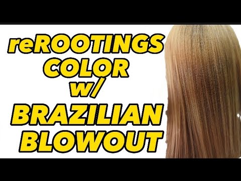 rootings Color w/ Brazilian,step by step easy way. - YouTube