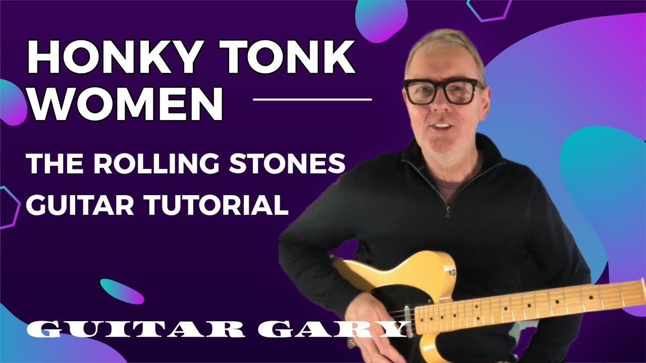Honky tonk women - guitar tutorial showing how I play this classic ...