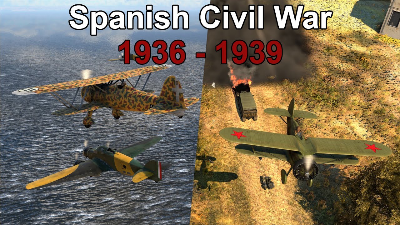 War Thunder Single Missions | Spanish Civil War 1936 - 1939 - YouTube