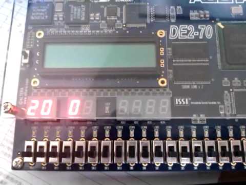 CPU0 程式計數器模組 PcTick (Altera DE2-70) -- VIDEO0011.3gp - YouTube