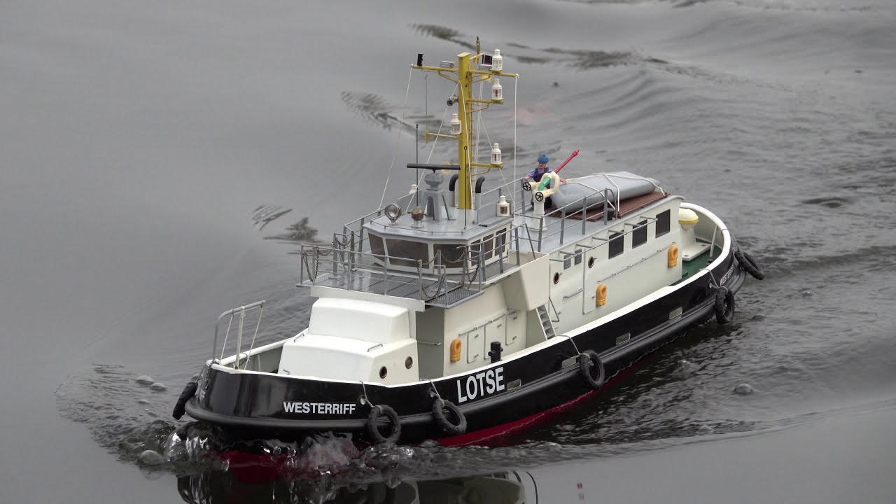 Martin`s Robbe Lotsenbot "Westerriff" - robbe pilot boat - YouTube