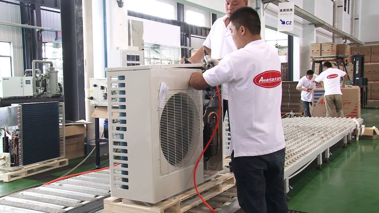 American Pro Factory Production Line - YouTube