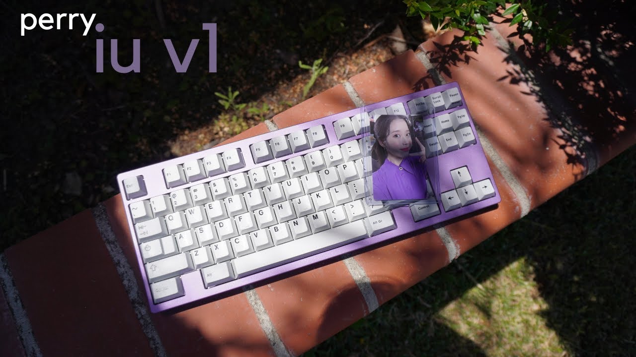 IU V1 Prototype Keyboard Typing Sound Test - YouTube