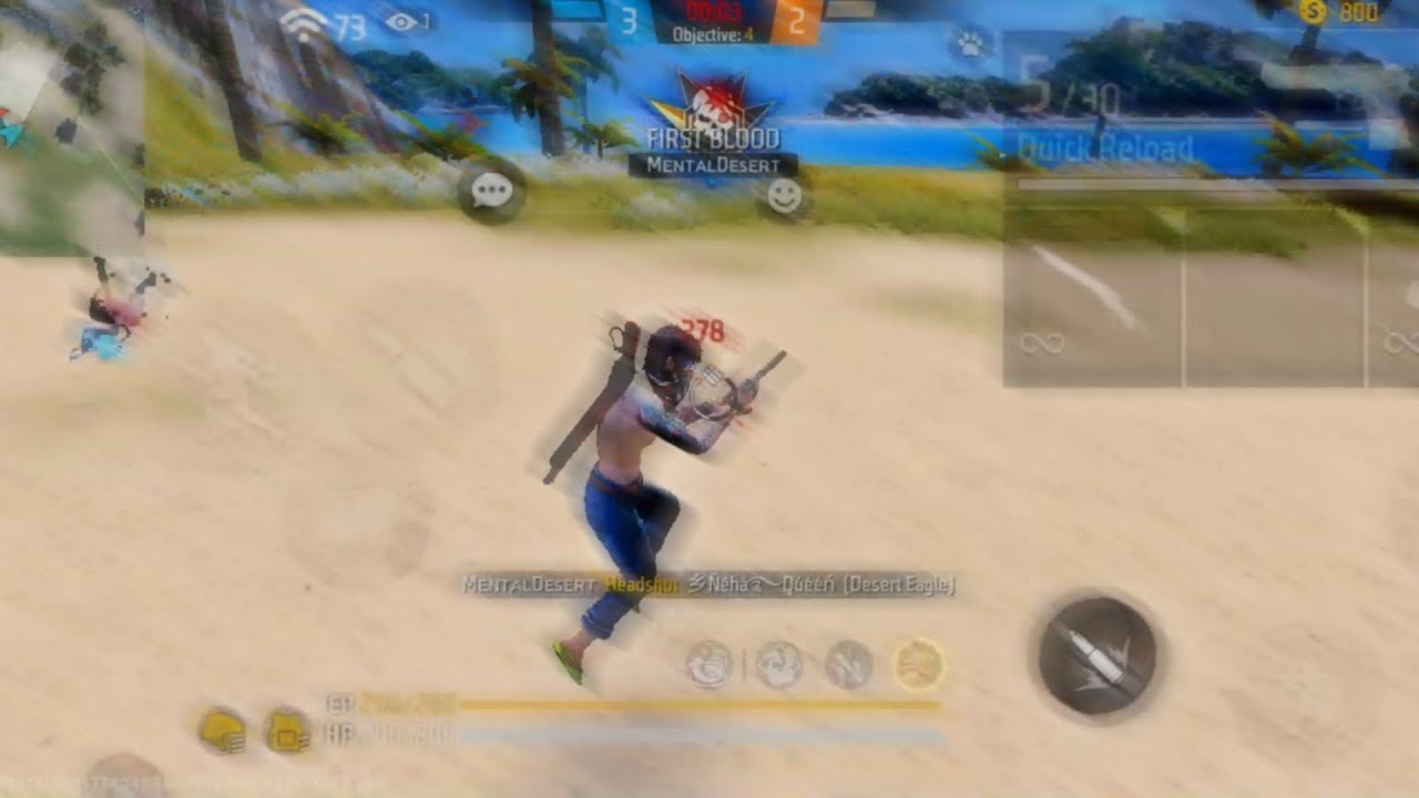 free fire one tep video 😱#1vs1custom #freefireshorts # ...