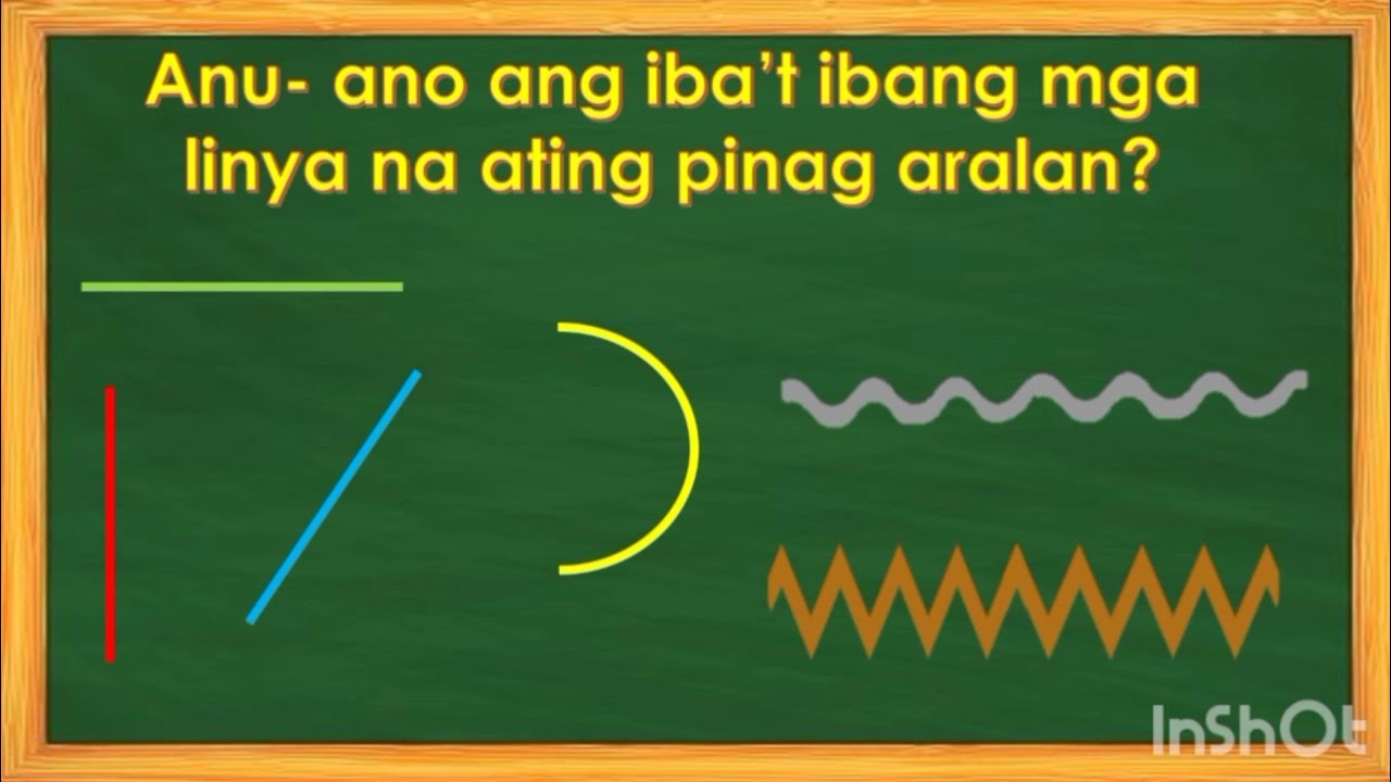 MELC Based: Week 3 - Mga Linya (Lines) - YouTube