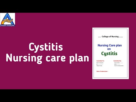 Cystitis ncp assignment//Cystitis nursing care plan for Practical file ...