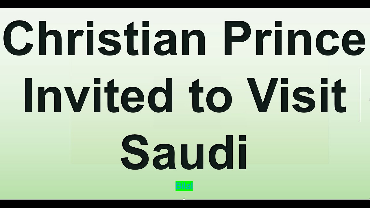 Amazing Debate Between Christian Prince and Bilal from Saudi Part - YouTube