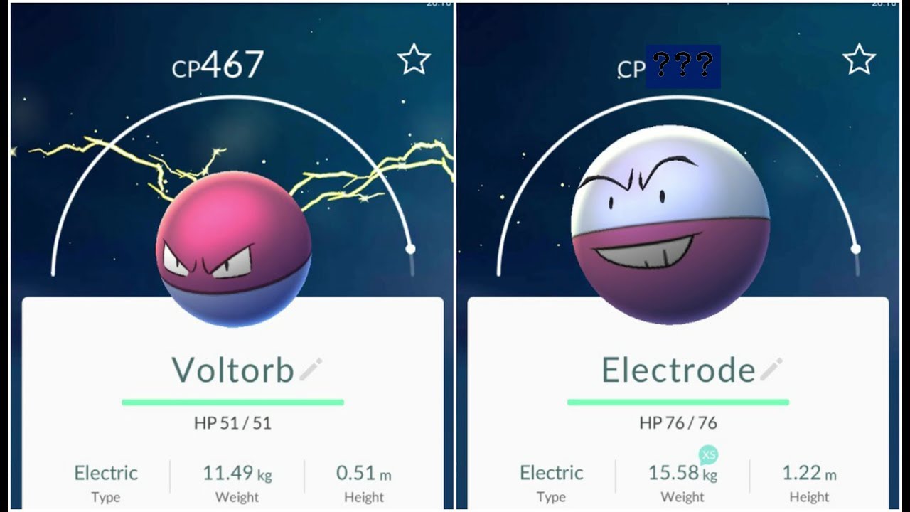 Pokemon Go - Evolucionando A Voltorb En Electrode - YouTube