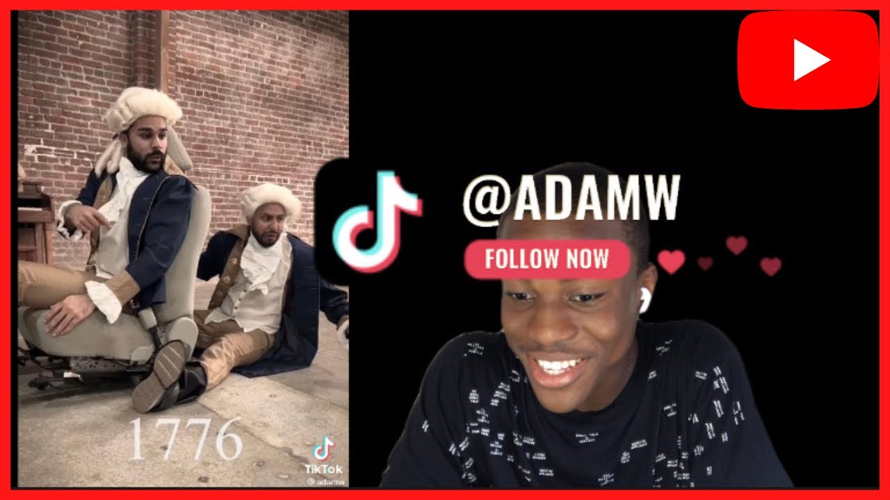 ADAMW TIKTOK COMPILATIONS| 6:50 minutes of Adamw | reaction video - YouTube