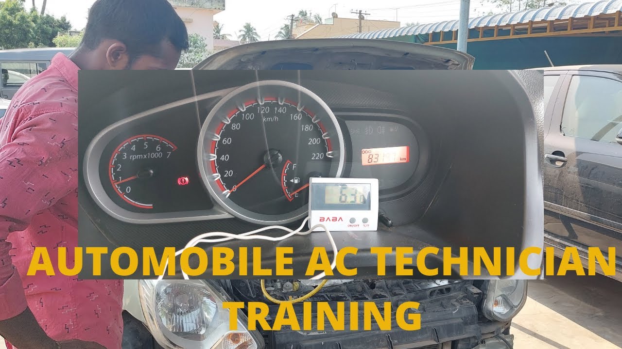 AUTOMOBILE AC TECHNICIAN TRAINING - YouTube
