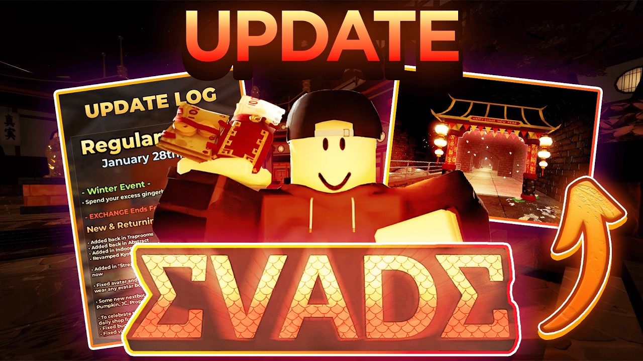 LUNAR NEW YEAR EVADE UPDATE! | Roblox Evade Update - YouTube