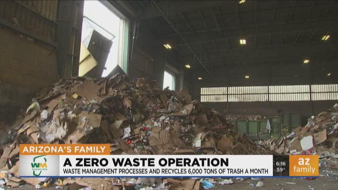 How Waste Management makes the Phoenix Open a zero-waste event - YouTube