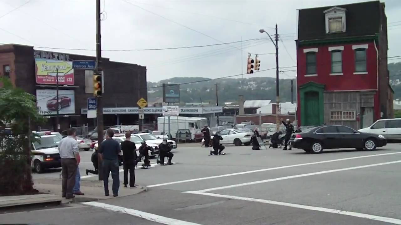 G20 Pittsburgh footage of Police and Protesters -13 - YouTube