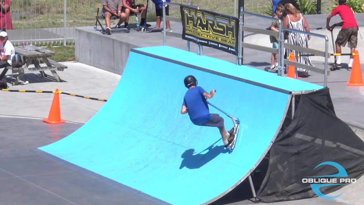 New Zealand ASA Scooter Nationals - Under 15s - Ruben Spotswood - YouTube
