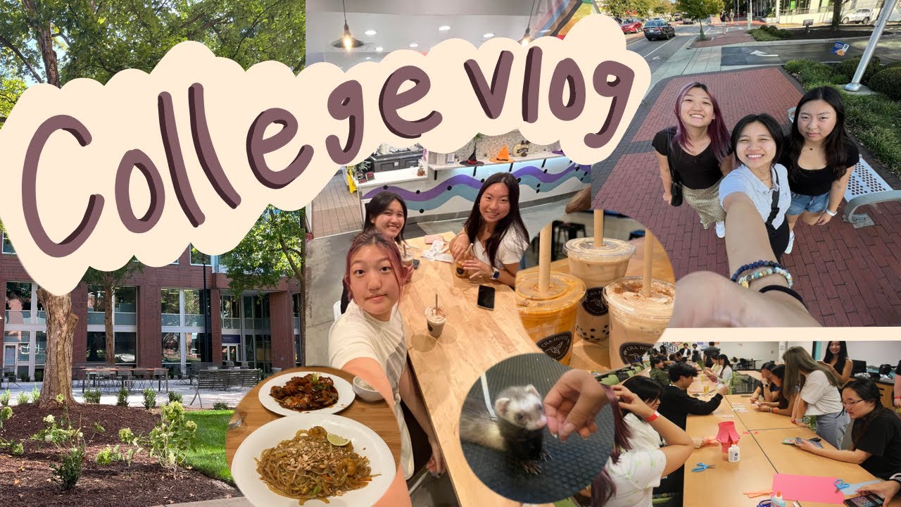 Week in my Life at College! Freshman Year |NCSU| Chill Vlog - YouTube