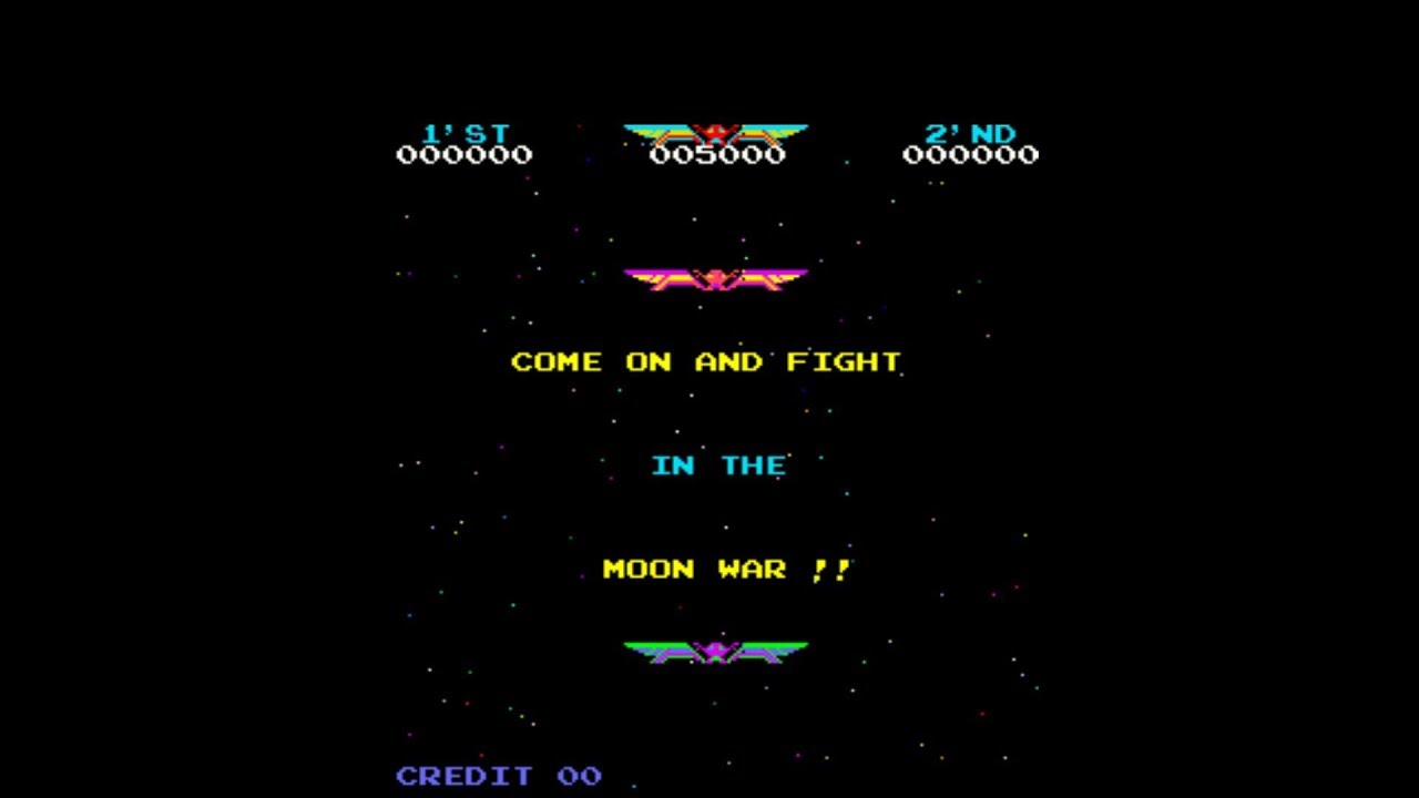 Moon War (Arcade) - YouTube