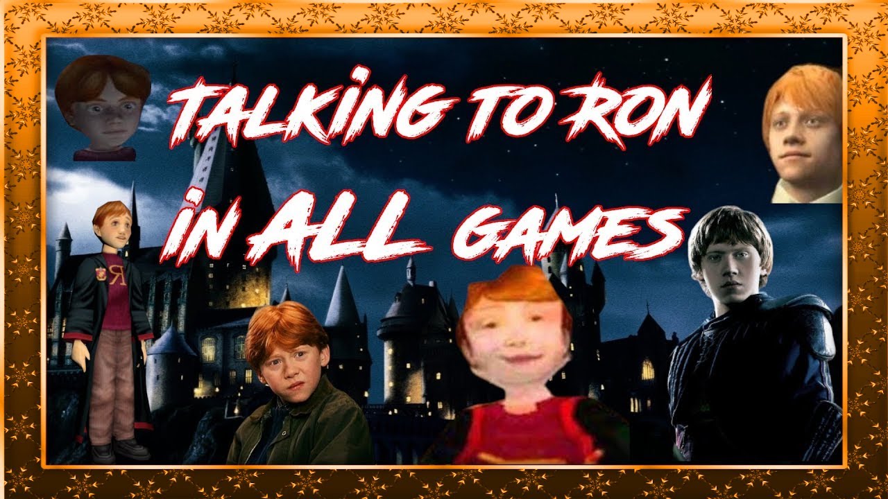 Running into Ron in all 23 main video Games! Full Series Ron% Speedrun ...