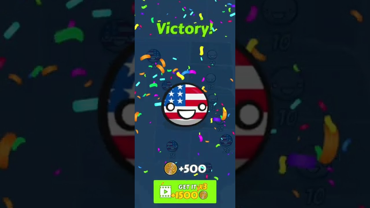 Countryballs Io: Battle Arena - Conquering America (4 levels) - YouTube