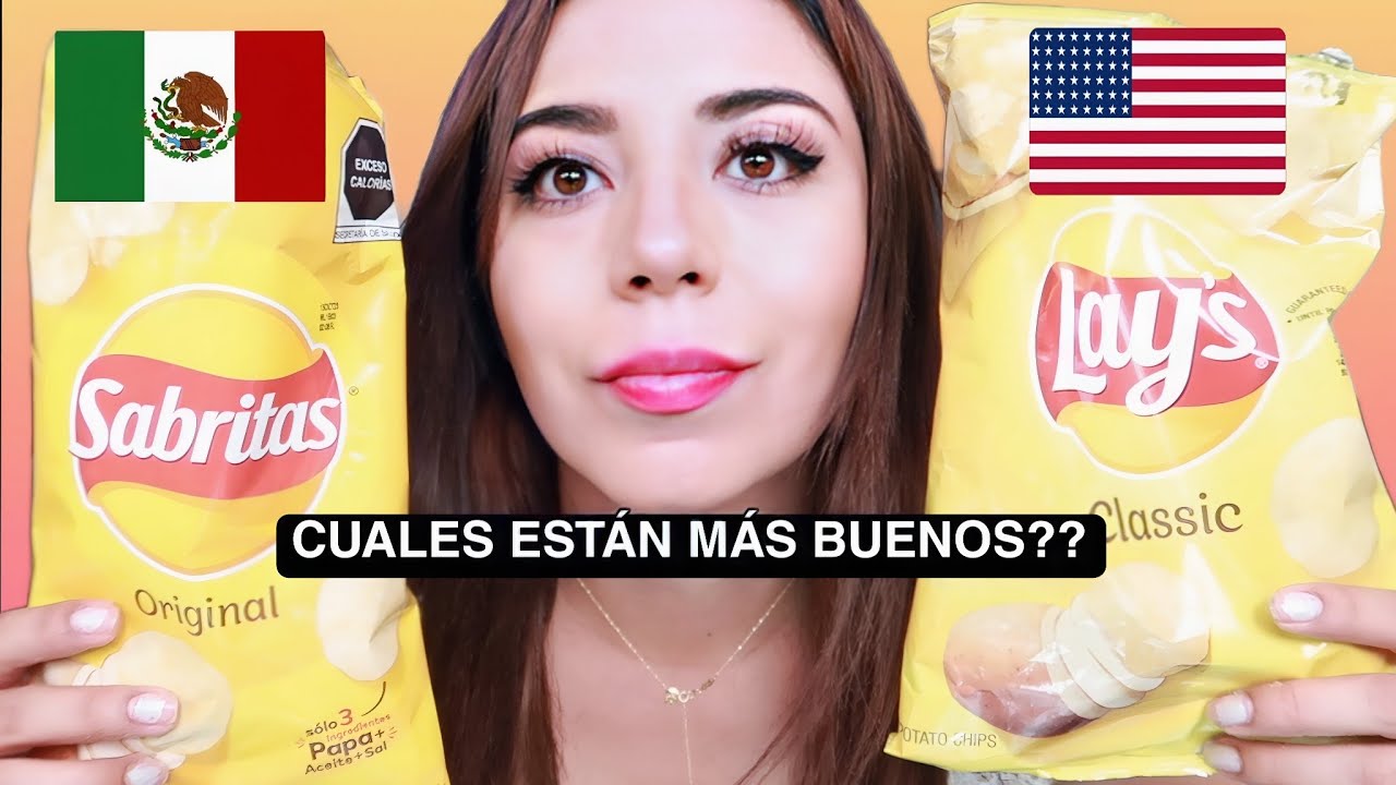 PUSE A PRUEBA SABRITAS🇲🇽 VS SABRITAS🇺🇸 CUAL ESTA MAS BUENO???#sabritas ...