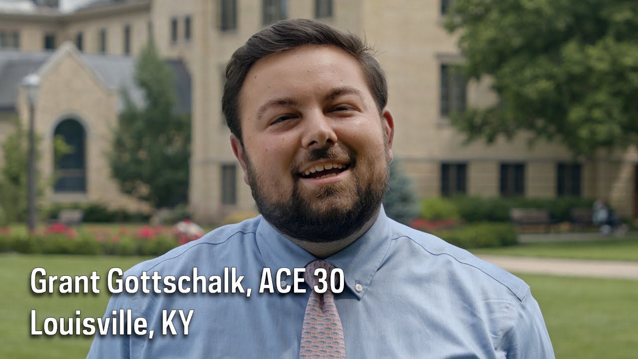 Meet Grant Gottschalk, ACE 30 - YouTube
