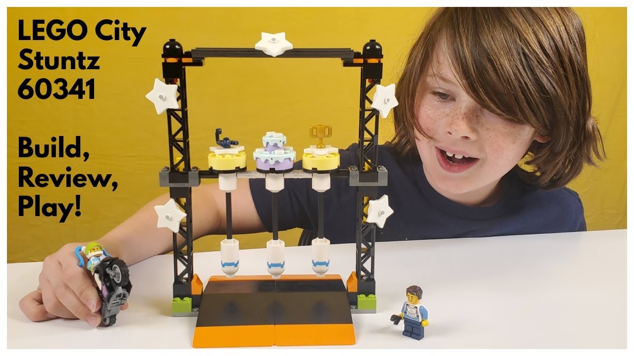 How to Build LEGO City Stuntz The Knockdown Stunt Challenge - LEGO Set ...