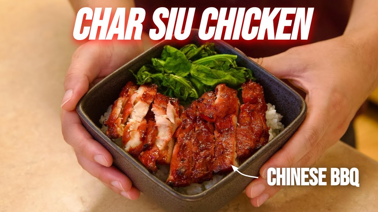 15-Minute Char Siu Chicken Meal Prep | Easy Chinese BBQ Recipe - YouTube