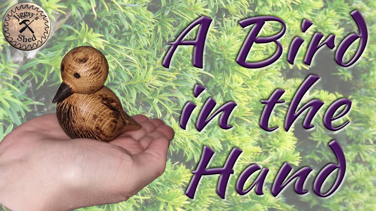 Woodturning a Cute Little Oak Bird - A quick and easy lathe project ...