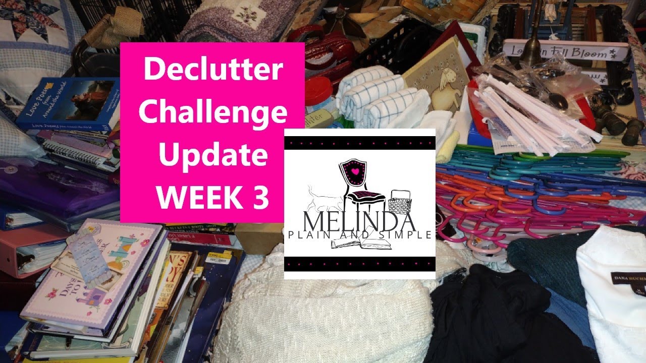 50 PER DAY FOR A MONTH: *WEEK 3* / pick-a-number-to-declutter challenge ...