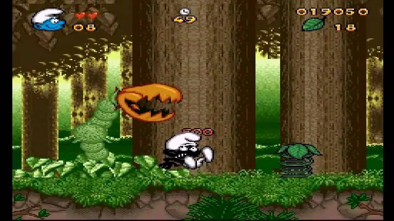 The Smurfs Snes Walkthrough Act 4 Black Forest - YouTube