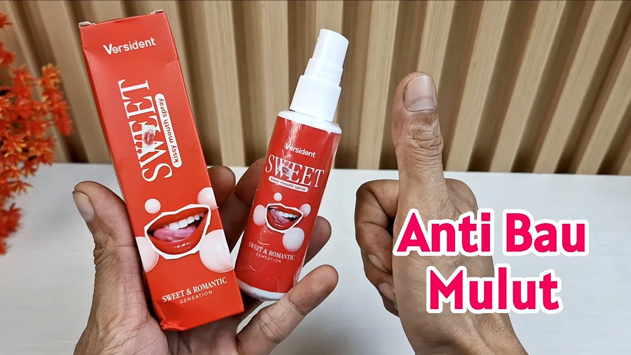 Cara Pakai Parfum Mulut Versident Sweet Kissy Mouth Spray | Review ...