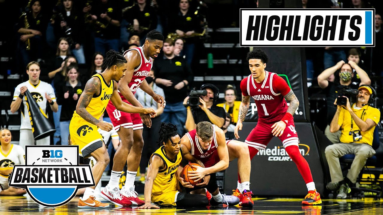 Indiana at Iowa | Extended Highlights | Big Ten Men's Basketball | Jan ...