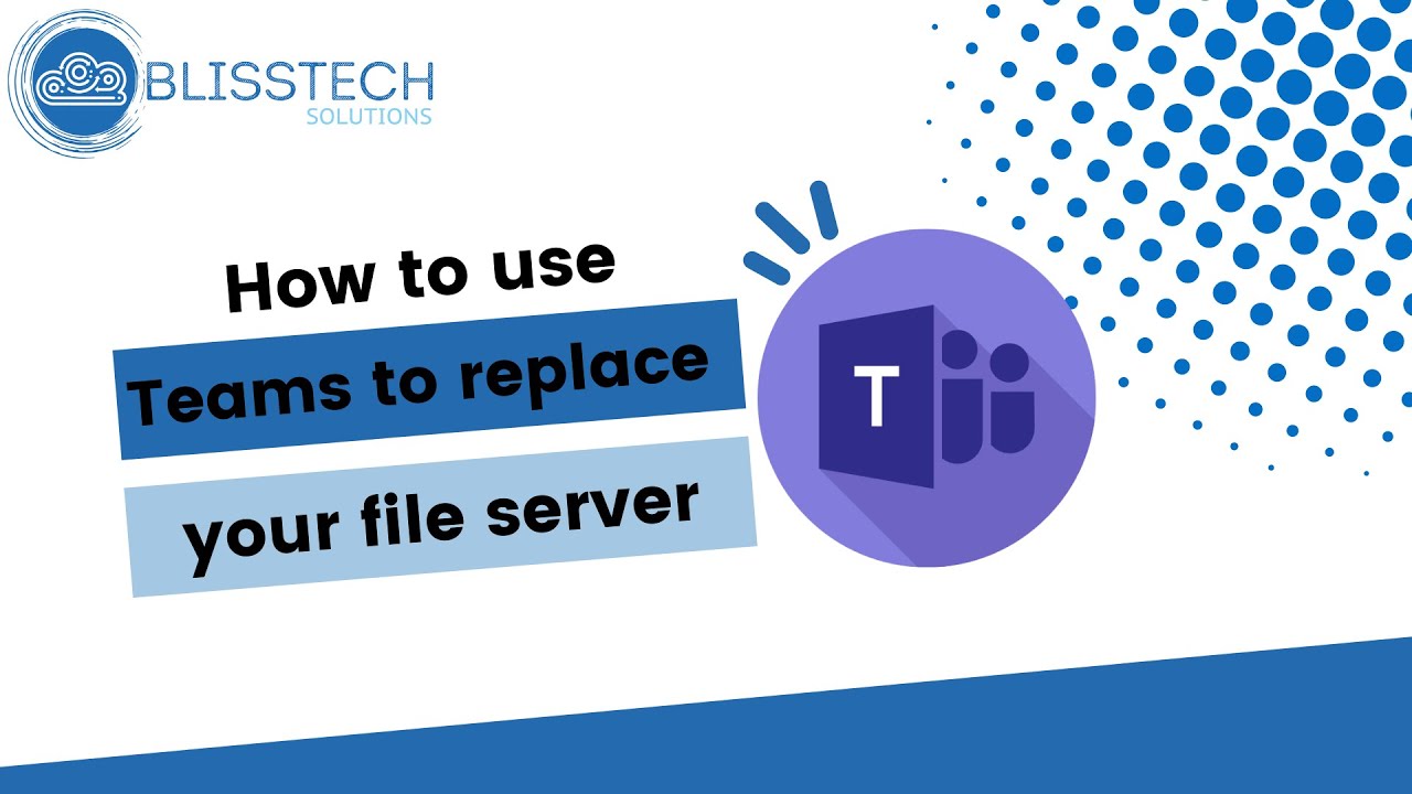 How To Use Teams To Replace Your File Server YouTube How To Use Teams To Replace Your File Server YouTube