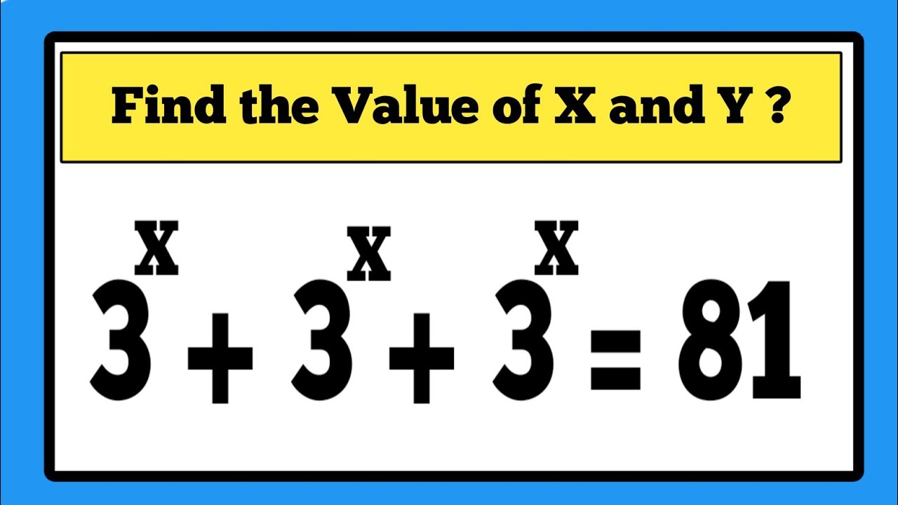 Germany A Nice Math Exponential Equation Maths Mathstricks 5160