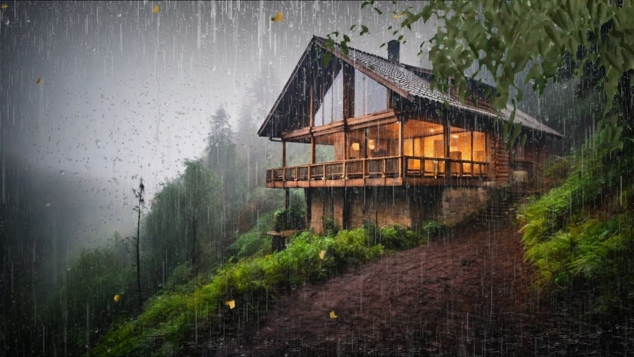 Perfect Rain Sound For Sleeping And Relaxing - Rain ang Thunder Sounds ...