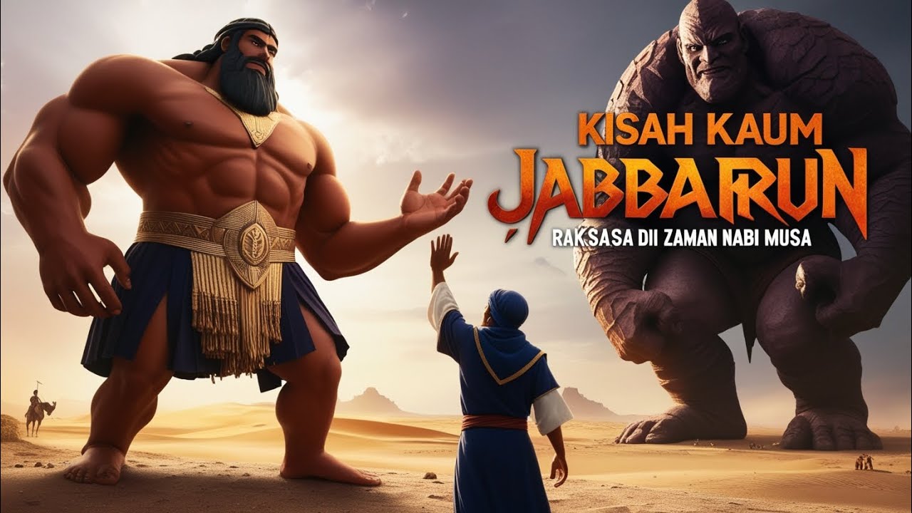 Kisah Kaum Jabbarun Raksasa di Zaman Nabi Musa - YouTube