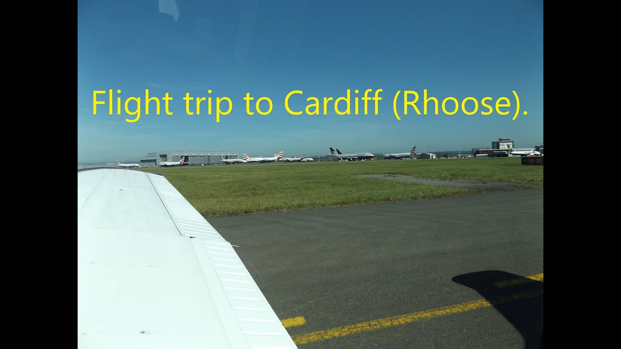Enstone airfield to Cardiff (Rhoose) Airport, UK on 14/09/2020 - YouTube